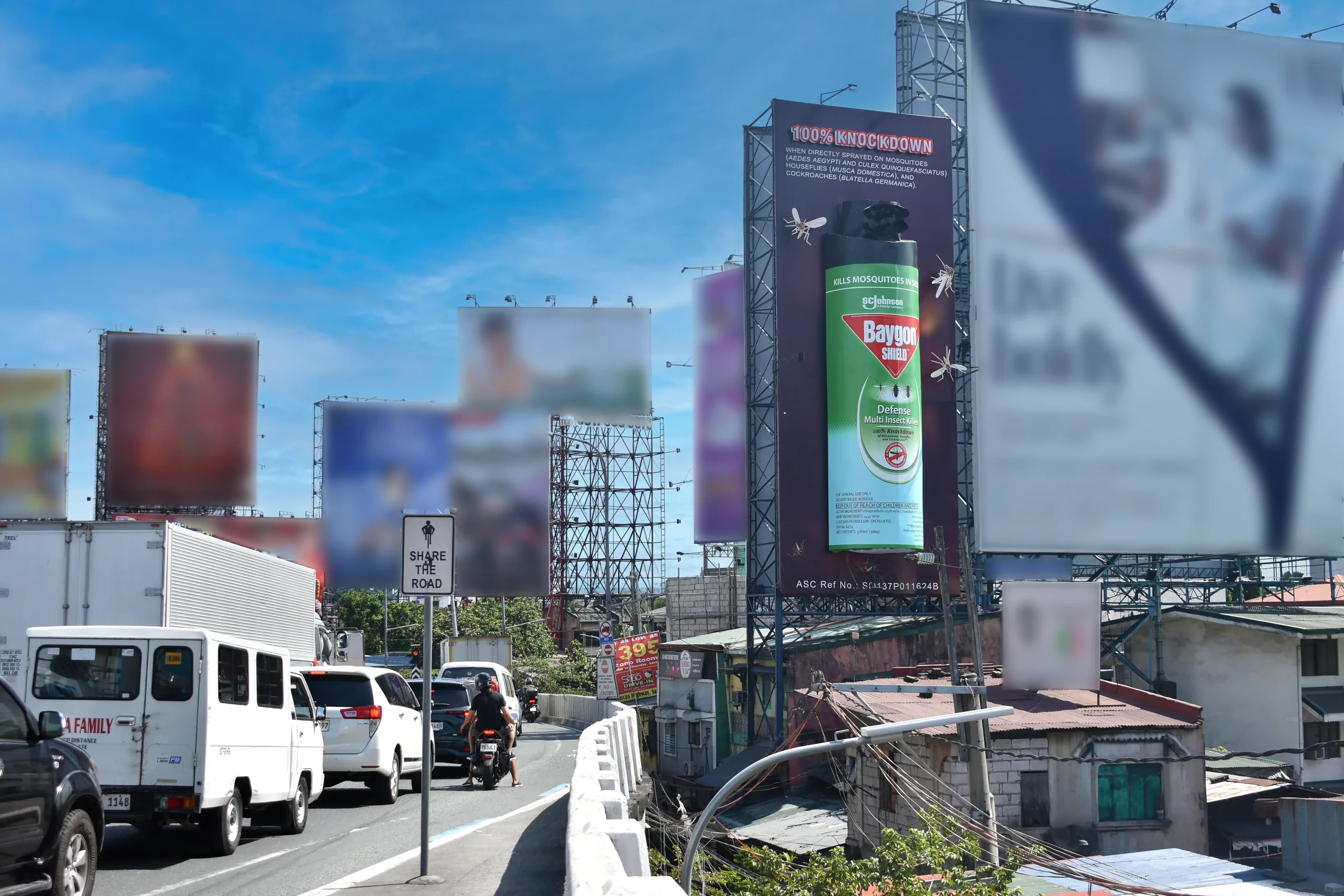 Baygon (C5) - Indoor & Outdoor Advertising Philippines | Outcomm Inc.